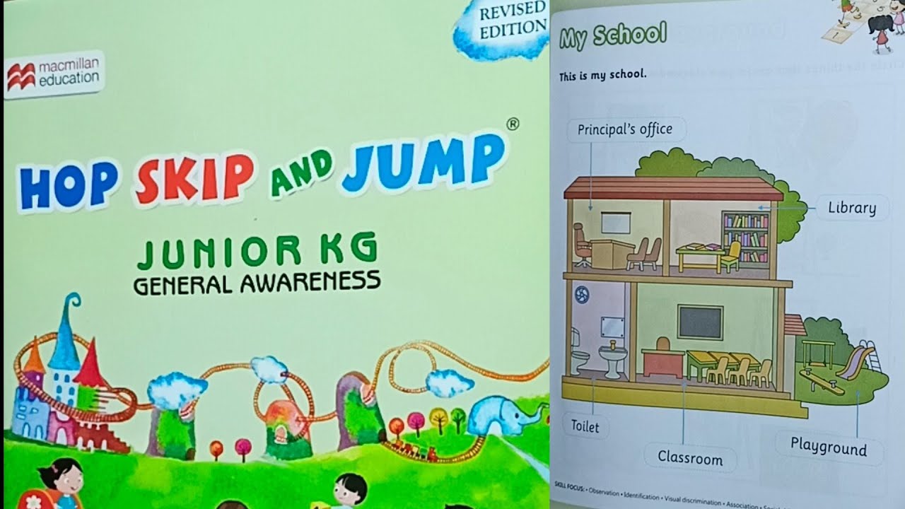 My School / Hop skip and jump junior kg general awareness pg no 29 30 ...