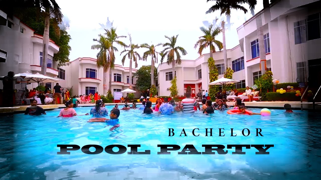 Paani Wala Dance | Bachelor Pool Party #poolparty #bachelor party - YouTube