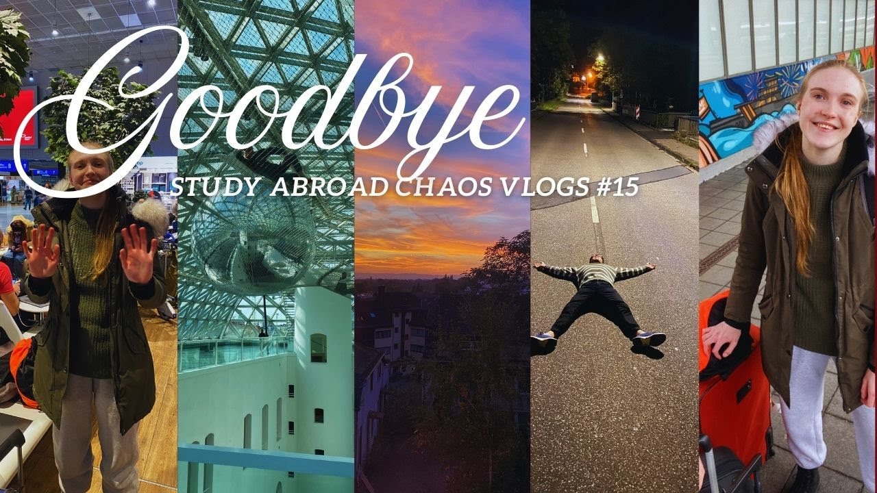 Saying Goodbye, Student Life, Going Back Home, Packing |Study Abroad ...