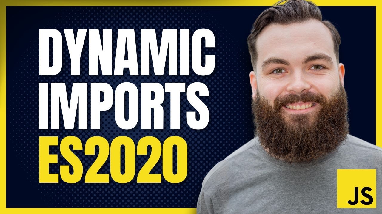 Dynamic Importing (Code-Splitting) | ES2020 - YouTube