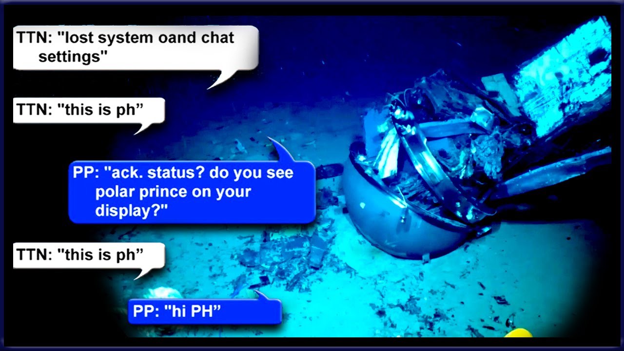 OceanGate Hearing | New Video Footage shows Titan Debris Field & Comms ...