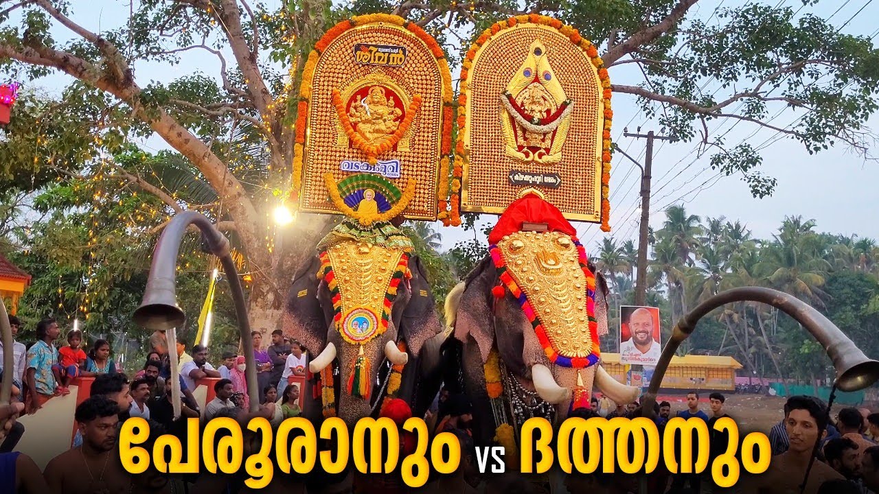 പേരൂരാനും പല്ലാട്ടെ കുട്ടിയും 🔥😎 | Peroor Sivan vs Pallattu ...
