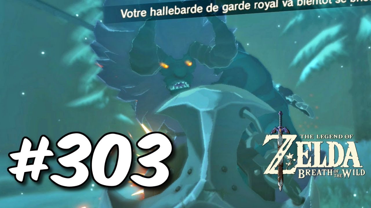 Zelda Breath of the Wild #303 Combat Face au Lynel de Glace ! - YouTube