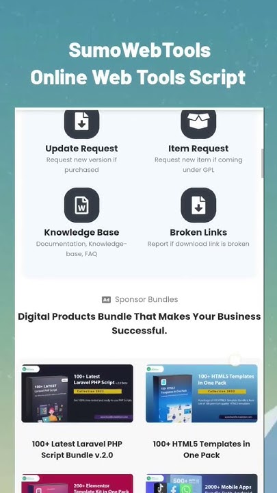 SumoWebTools Online Web Tools Script - YouTube