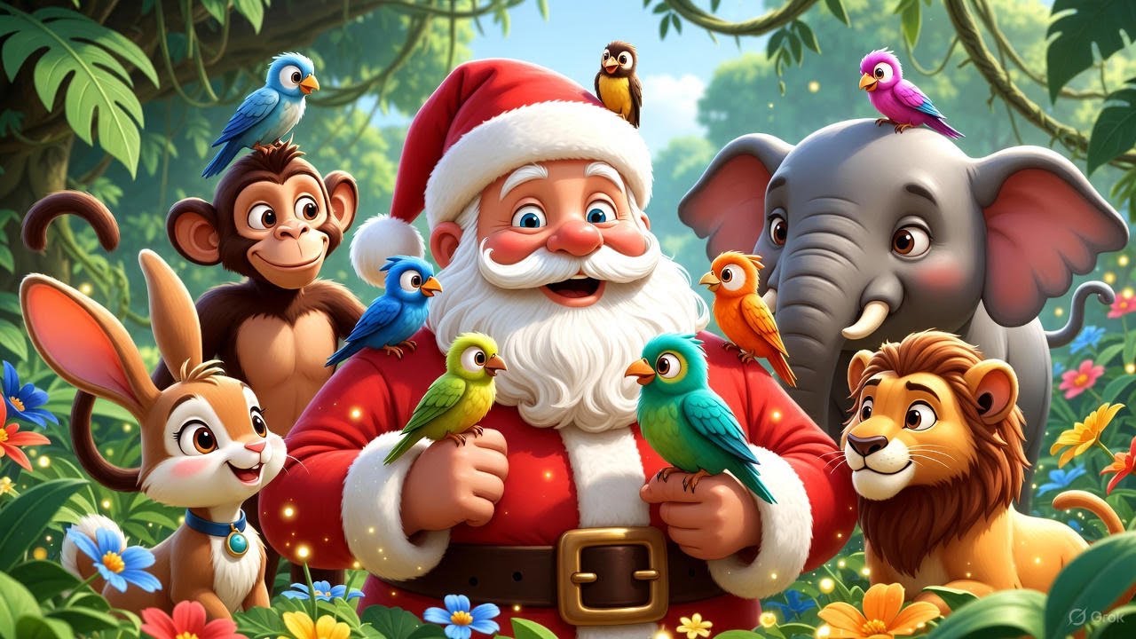 Santa Story for Kids |New Santa Cartoon for Kids |Christmass Stories ...