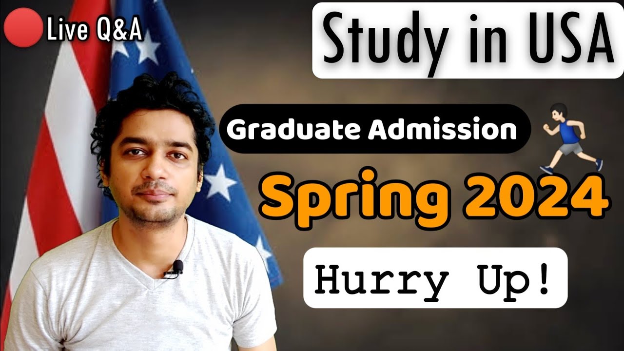 Graduate Admission Spring 2024 - YouTube