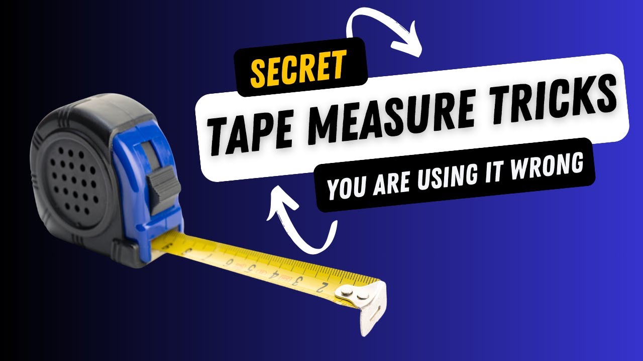 7 Brilliant Tape Measure Tricks You Never Knew Existed! 😱 | Must-Know ...