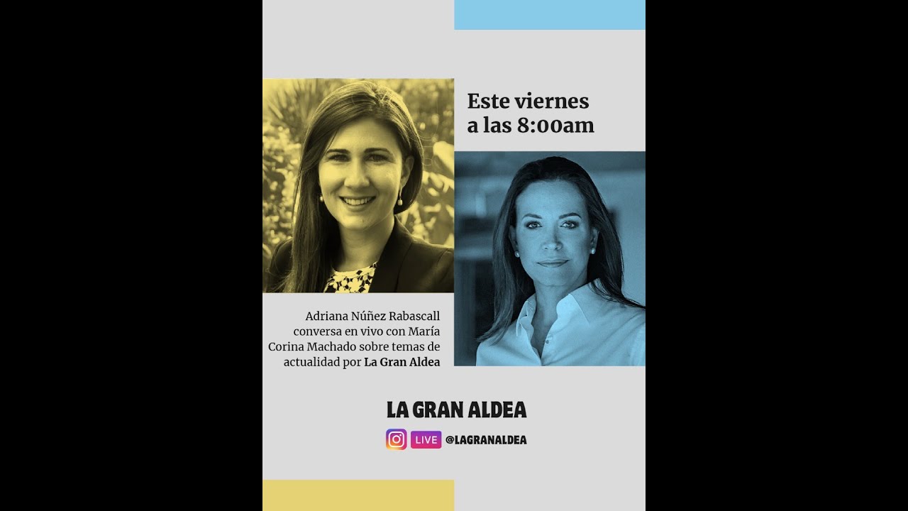 María Corina en La Gran Aldea: "Yo del G4 no quiero saber nada” - YouTube