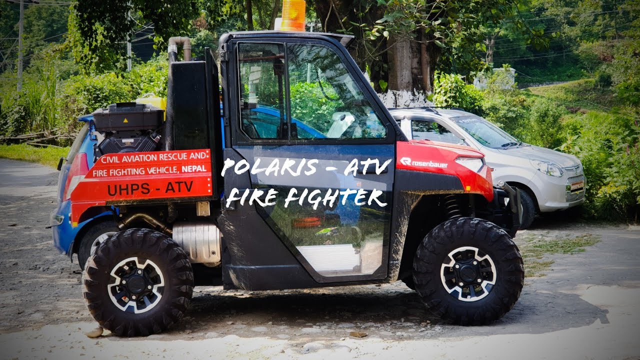 POLARIS || ATV|| Fire Fighter || First time in Nepal || For Airport use ...