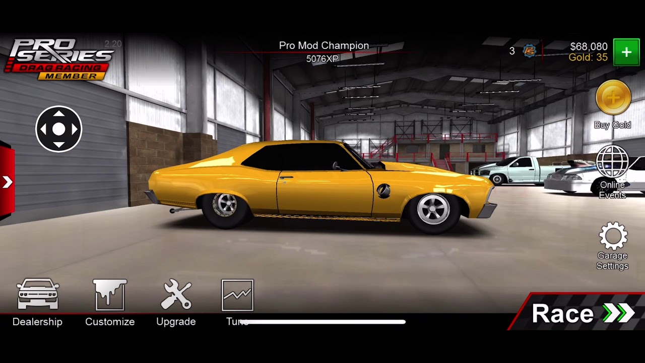 Pro Series Drag Racing Nitrous Powered Nova on 10.5 tires 5.80’s Full ...