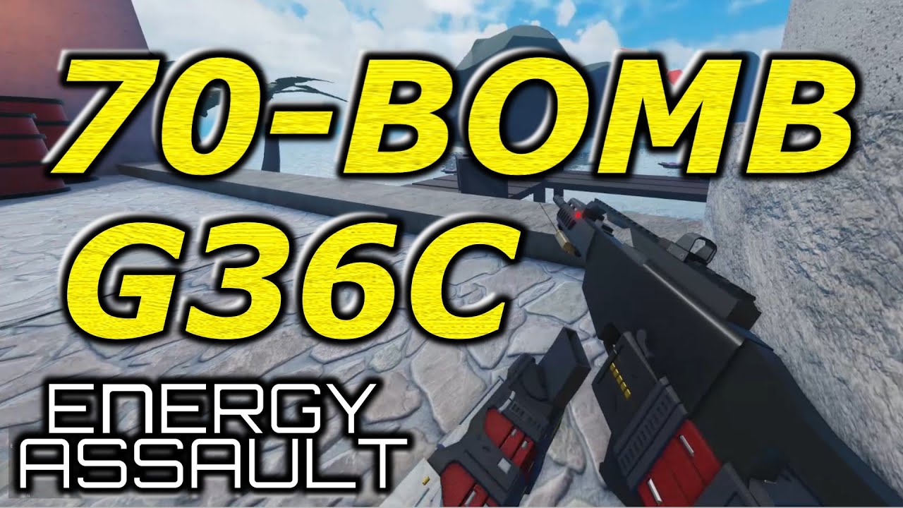 G36C || 70-10 in Free For All || Roblox Energy Assault || Qmage - YouTube