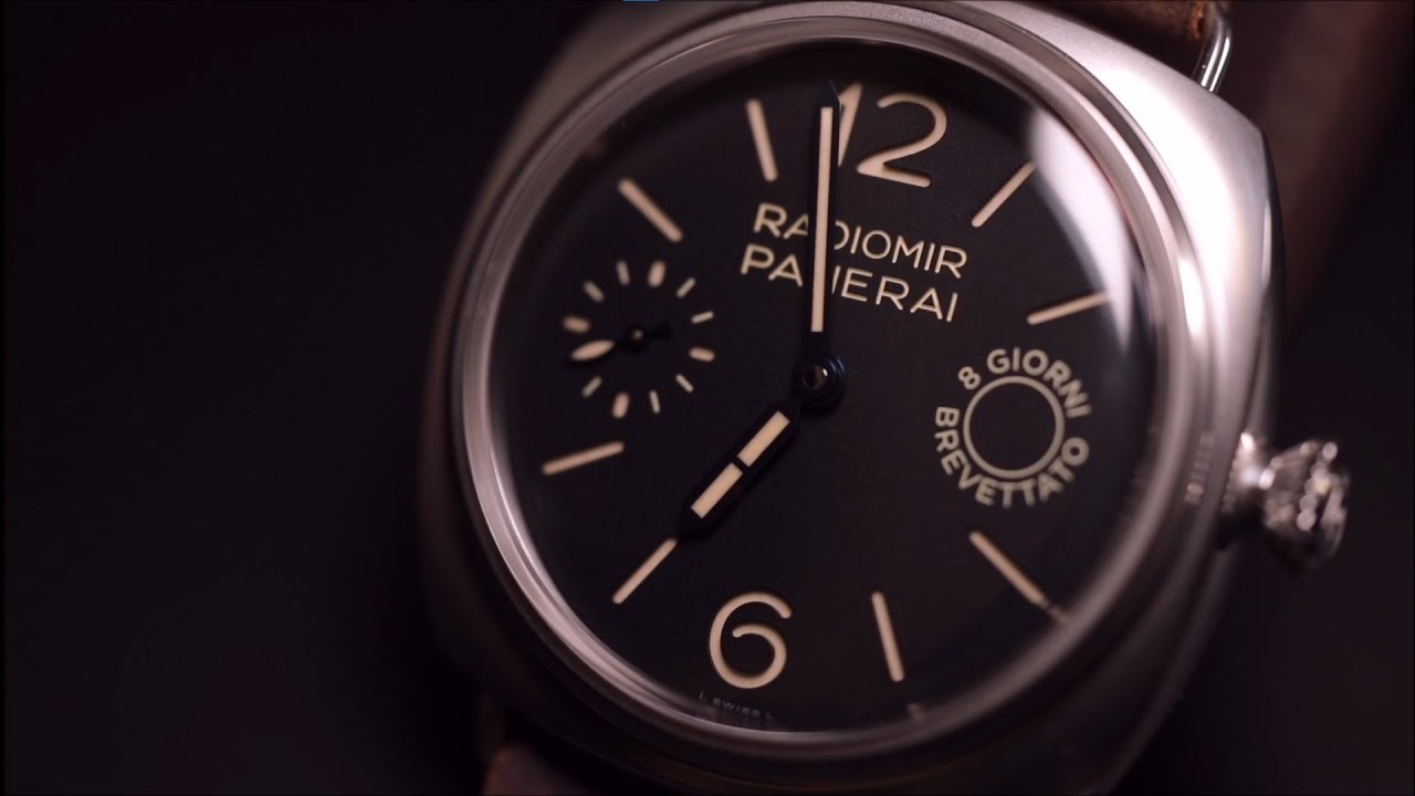 Unboxing the Officine Panerai Radiomir 8 Days 45mm PAM00992 Patina ...