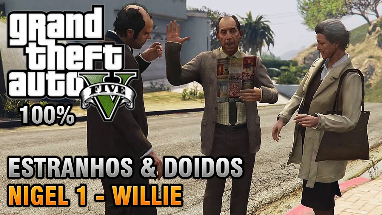 GTA V - Nigel & Sra. Thornhill - Estranhos & Doidos - Lembrança de ...