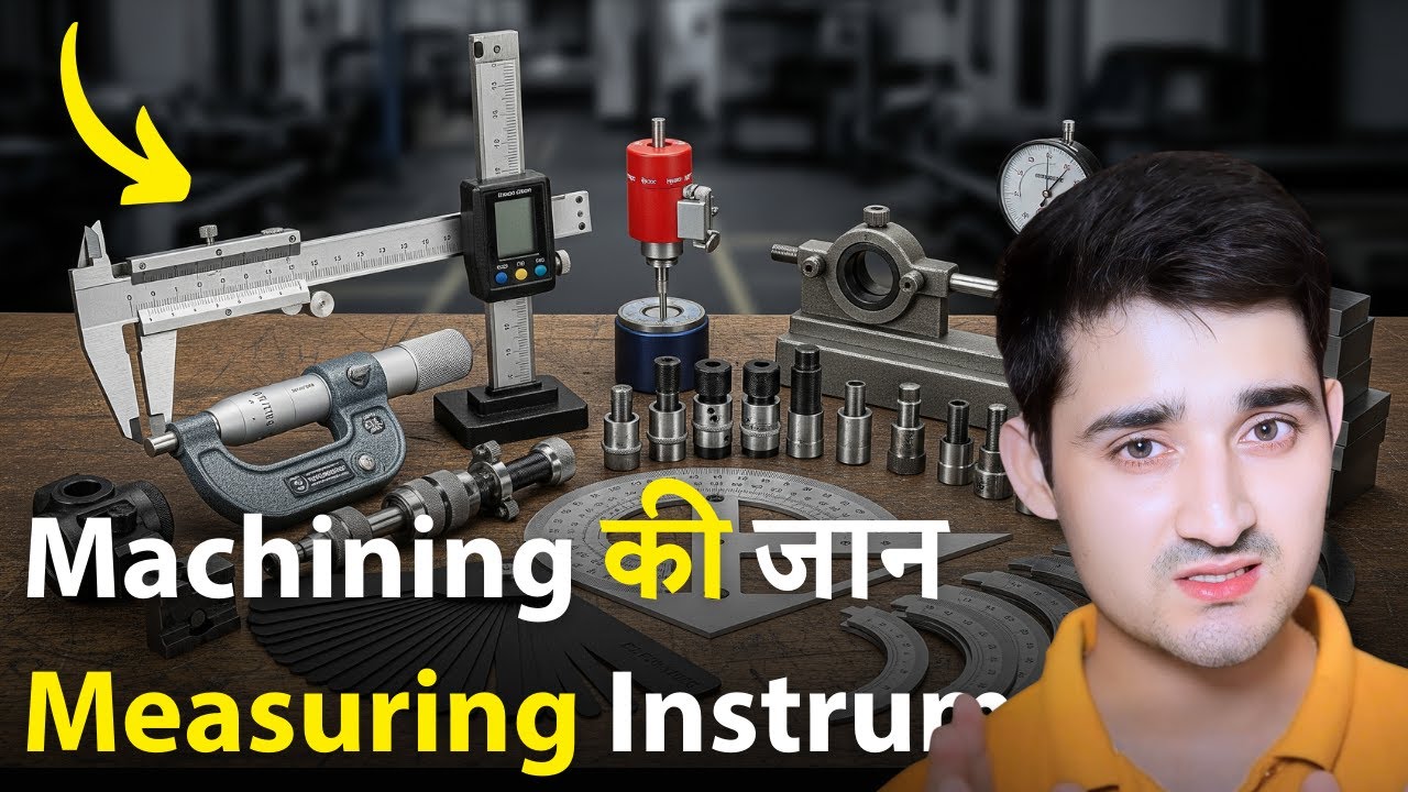 All about CNC Measuring Instruments | CNC Classes | Vikas rana kaushal hindi - YouTube