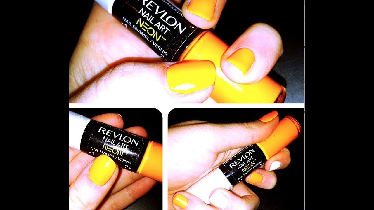 Bargain Beauties: Revlon Neon Nails Nail Varnis - YouTube