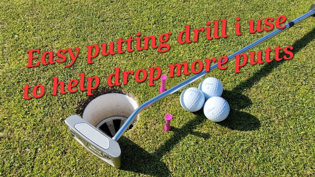 Easy Putting Drills I use to help with pace and line - YouTube