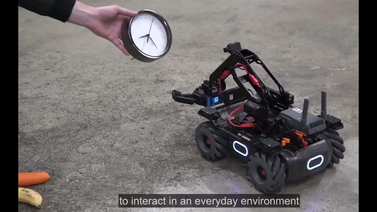 Robomaster EP recognize objects - YouTube