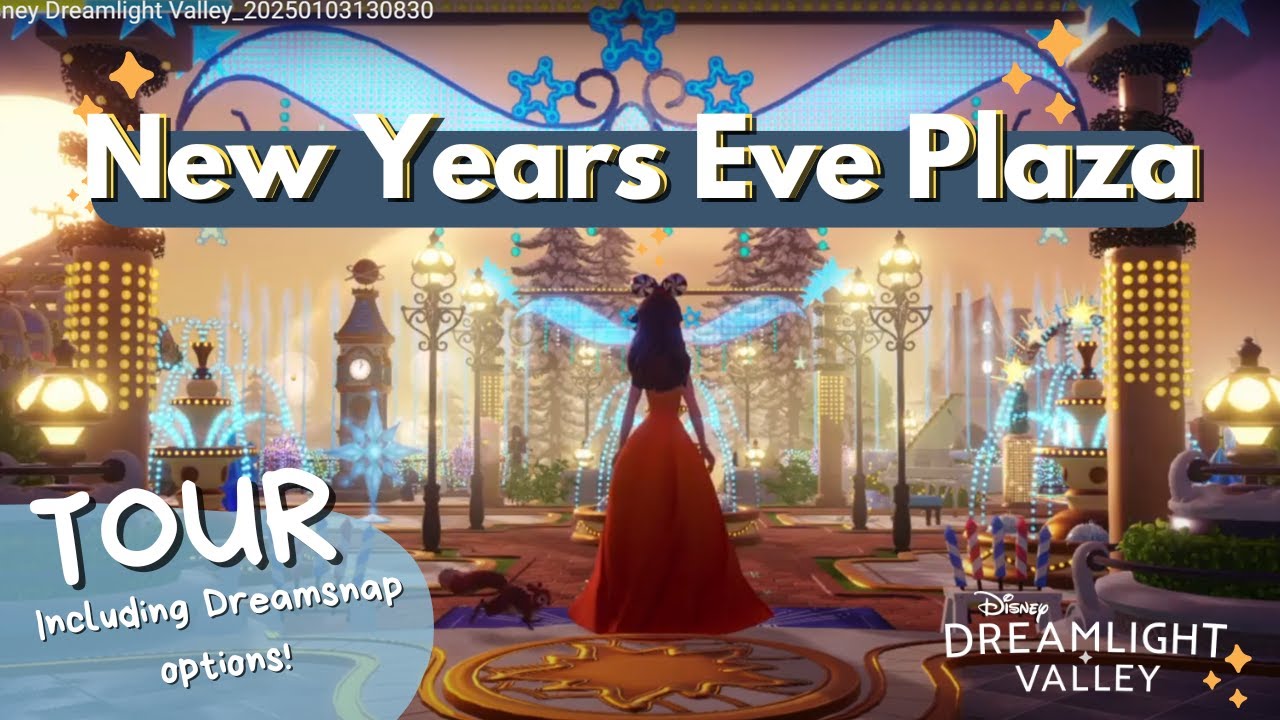 New Years Eve Plaza TOUR with Fireworks & Dreamsnap ideas! - Disney ...