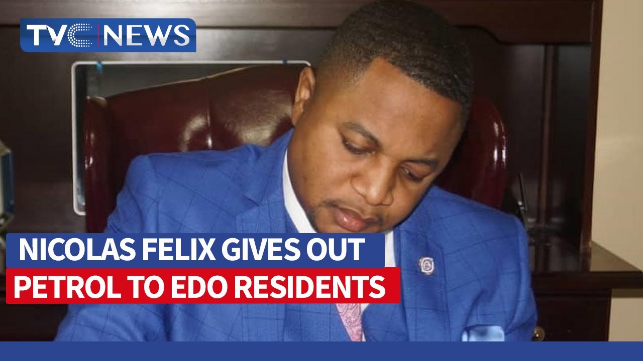 Philanthropist, Nicolas Felix Gives Out Petrol To Edo Residents - YouTube