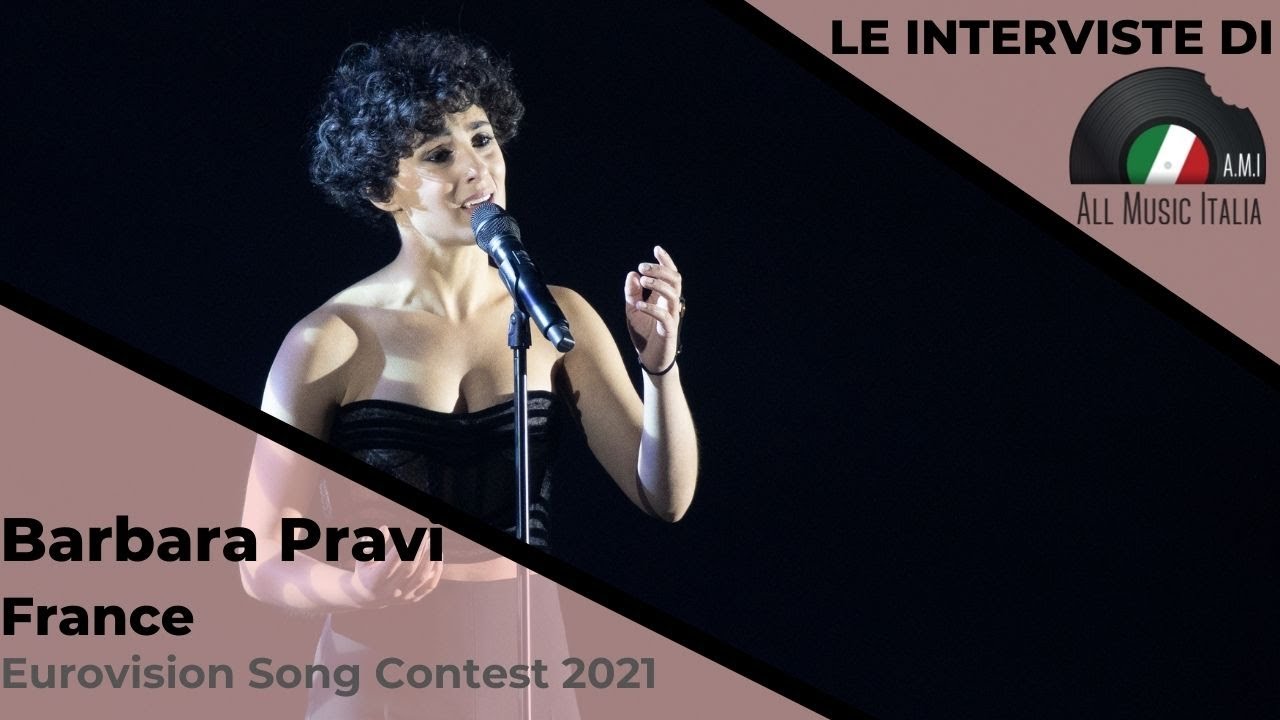 Barbara Pravi – Francia Intervista Turquoise Carpet Eurovision Song ...