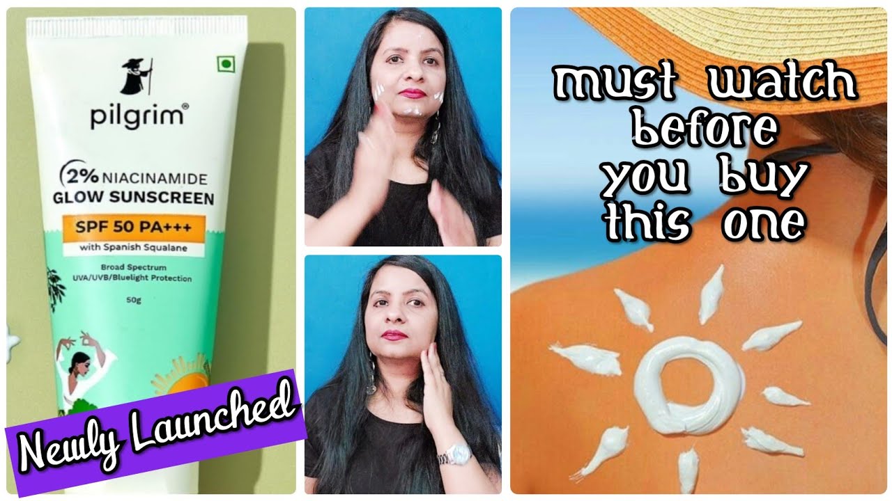 The Pilgrim Glow Sunscreen Review & Results - YouTube