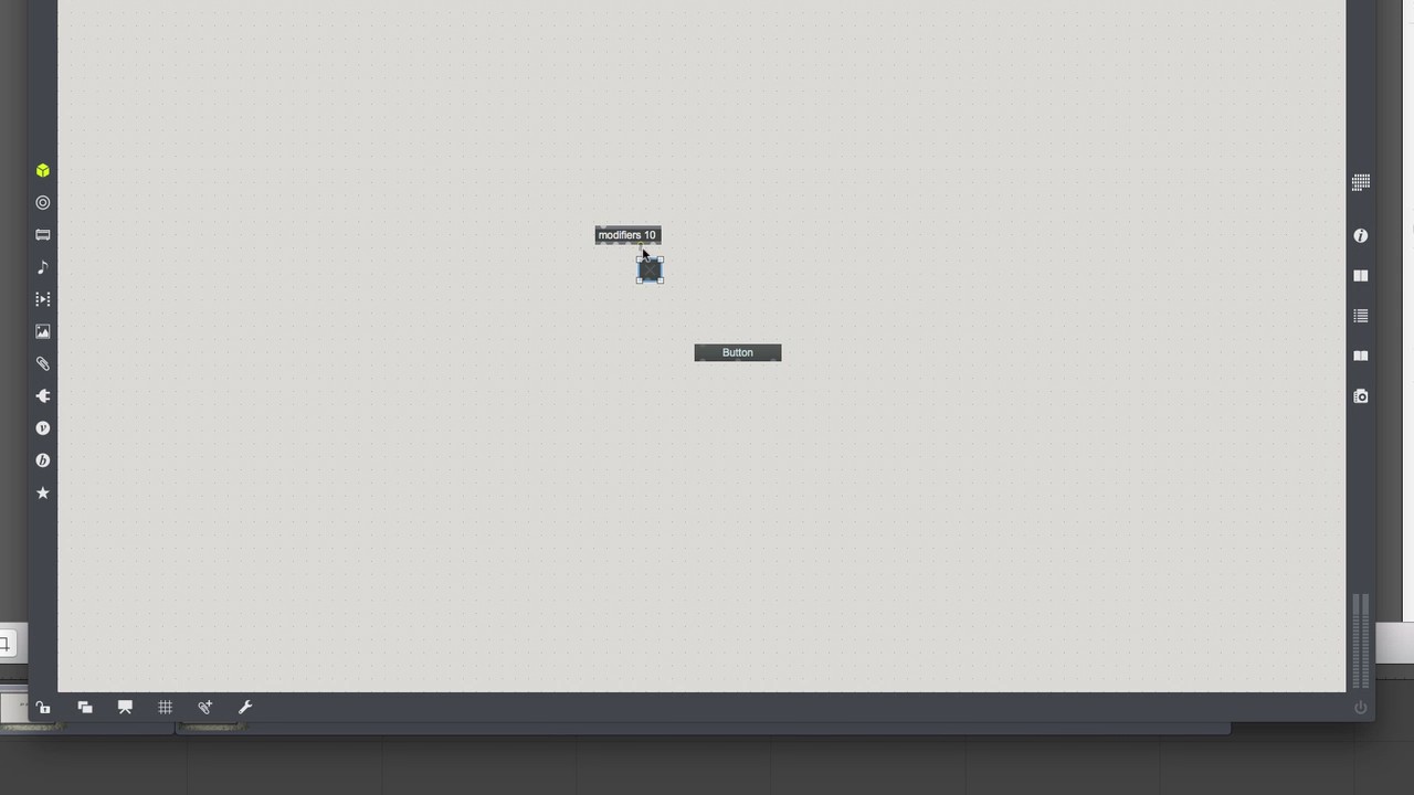 Max MSP Ignore Right Click for a Text Button - YouTube