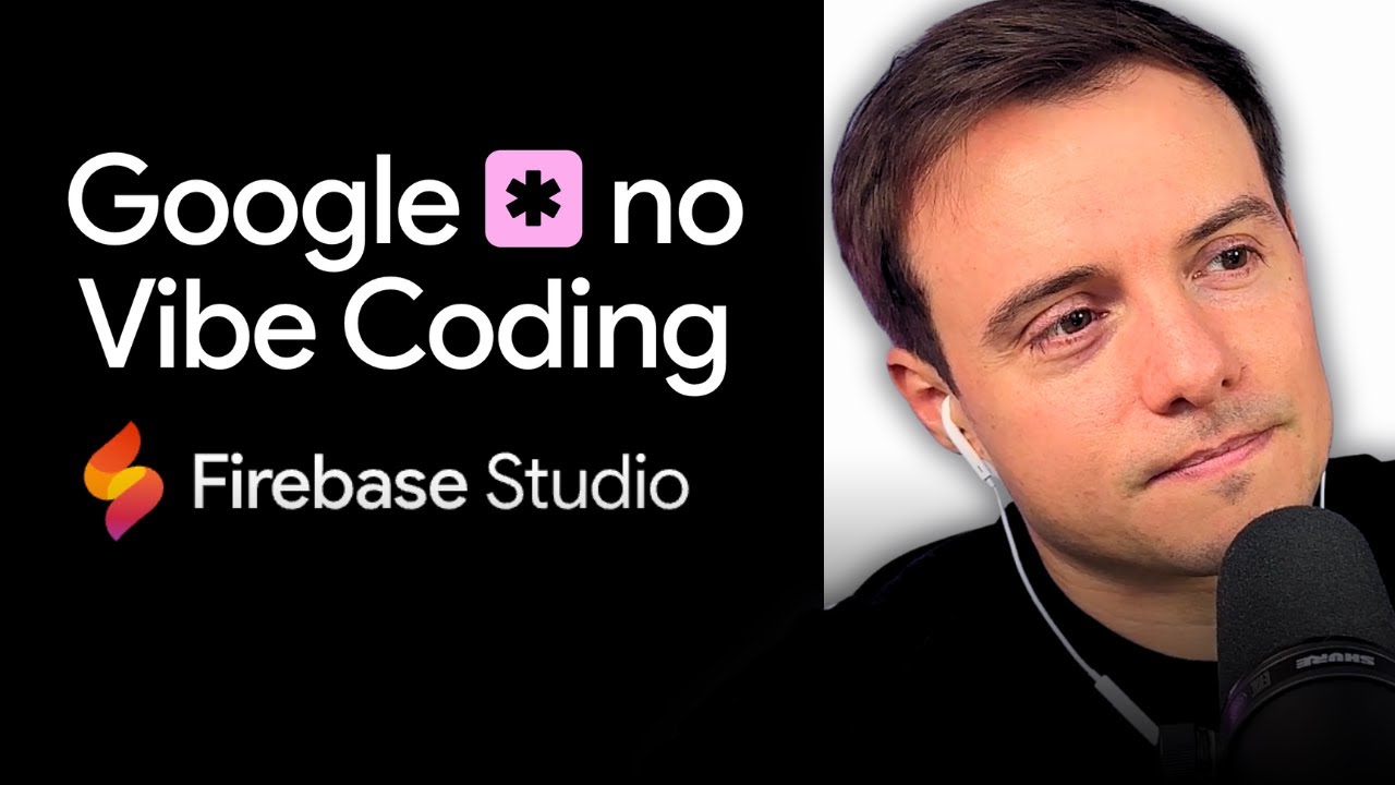 Vibe Coders vão a loucura com Google Firebase Studio - YouTube
