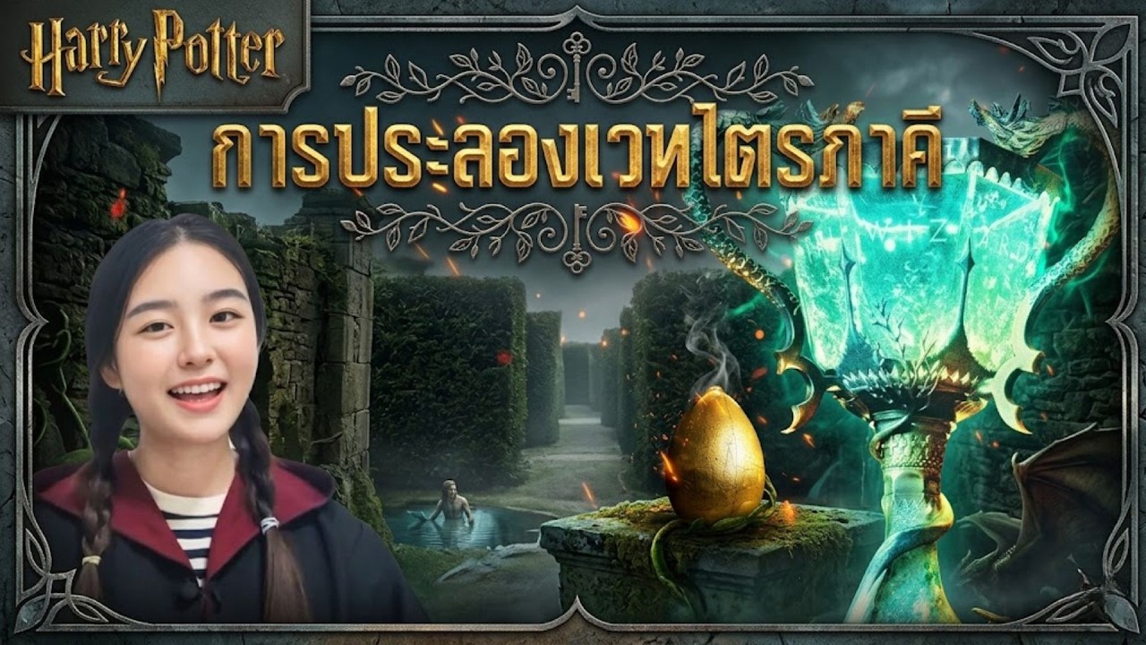 ⚡ การประลองเวทไตรภาคี (Triwizard Tournament) | BOOK & BED นิทาน เรื่อง ...