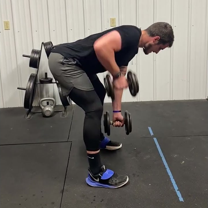 Bent-Over Alternating Row - YouTube