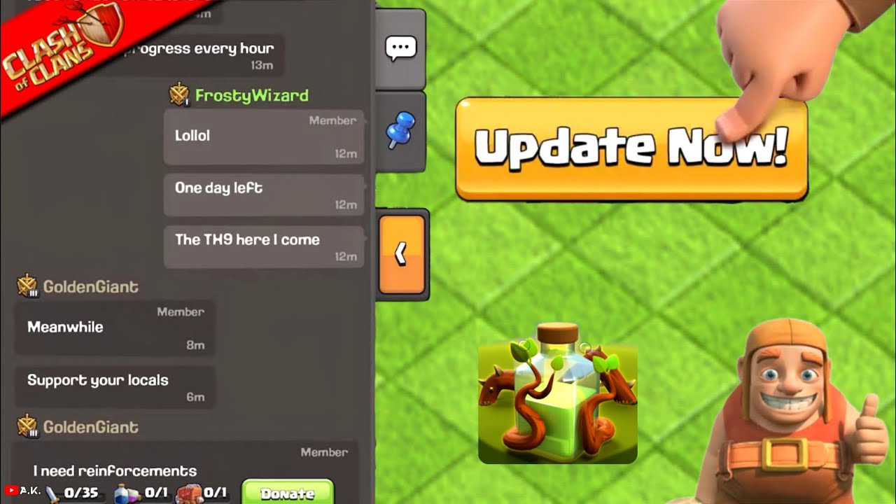 🔴 New Update - Maintenance Break in Clash of Clans - YouTube