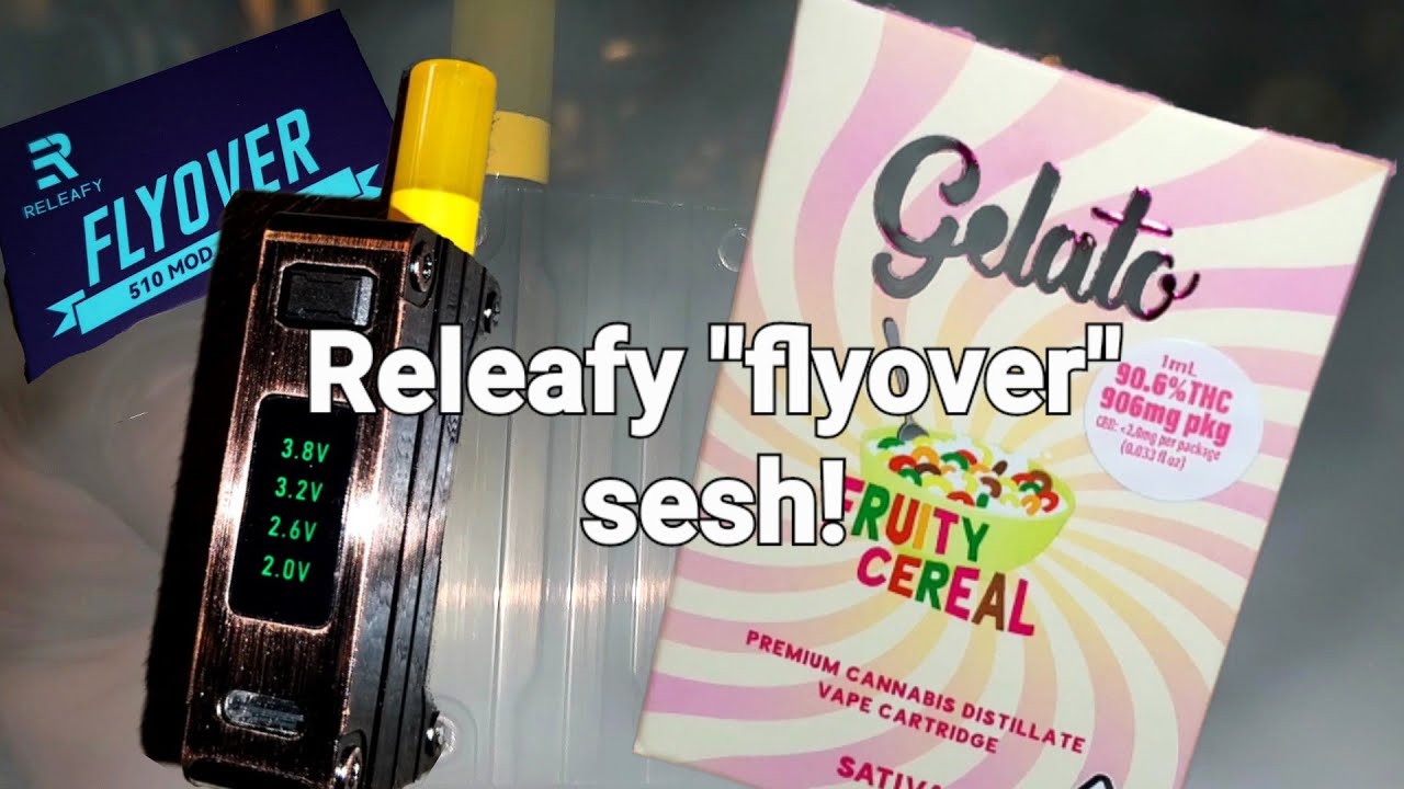 Releafy "FLYOVER" unbox and sesh powered by Gelato!! - YouTube