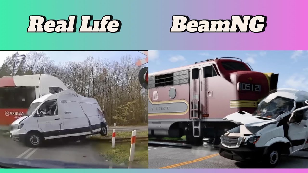 BeamNG Drive on Real Life - YouTube