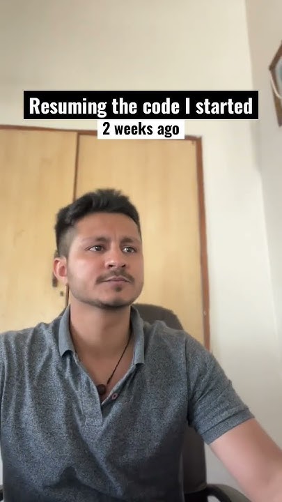 When You Resume The Code You Started 2 Weeks Ago Shorts Coding Programming Shortsvideo Youtube