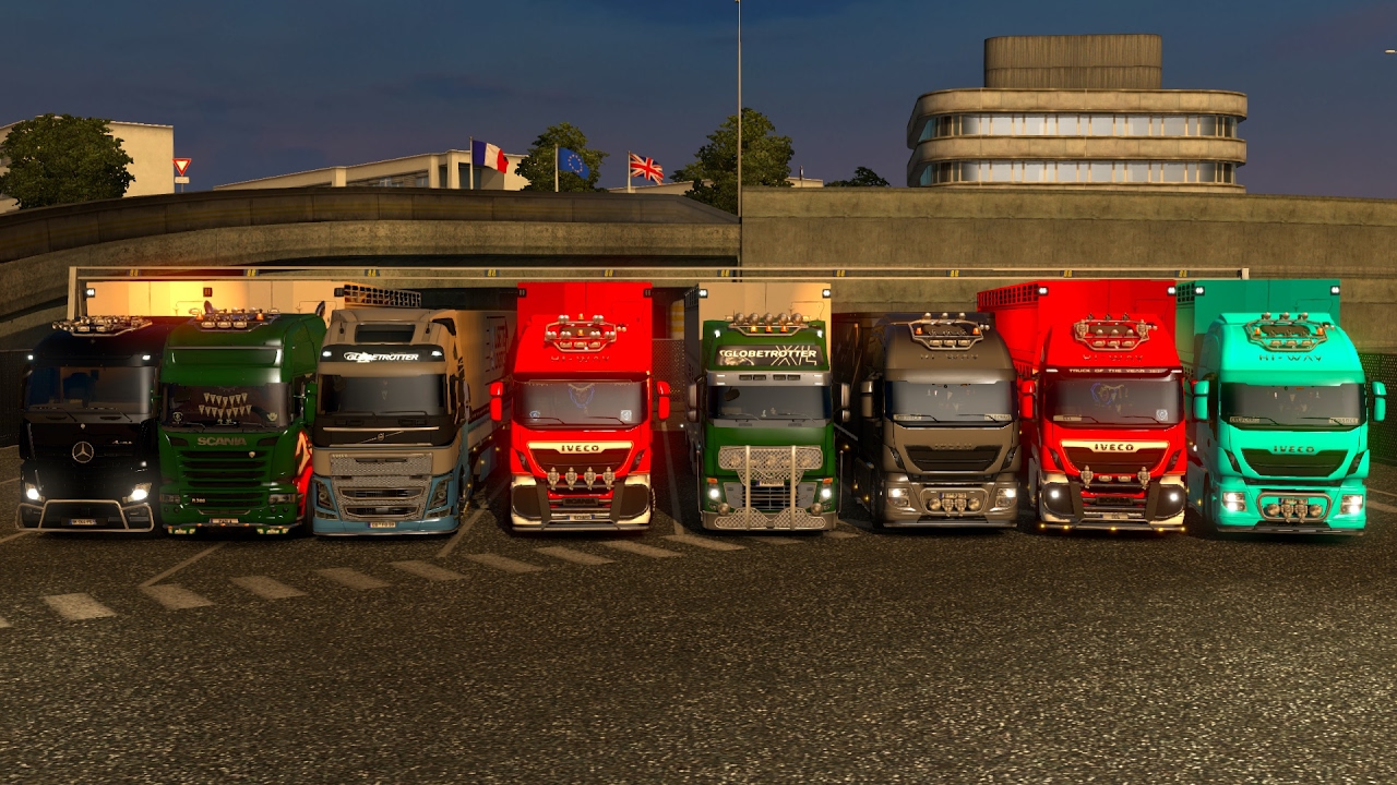 Mini Convoy | Cruzando la ruta del baneo! Atascadero masivo Calais ...