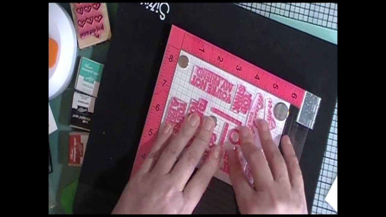 Misti Stamping Tool - Original Size - YouTube