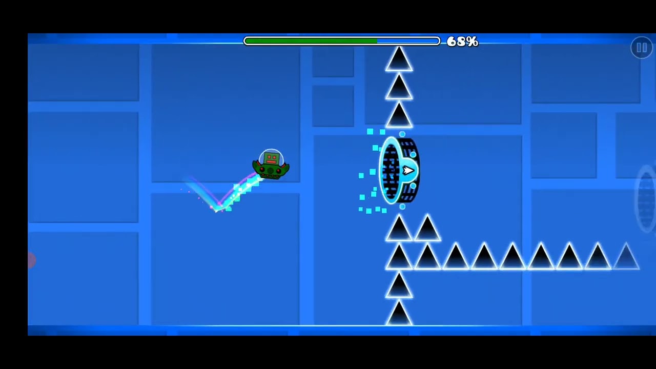 geometry dash portal tests - YouTube