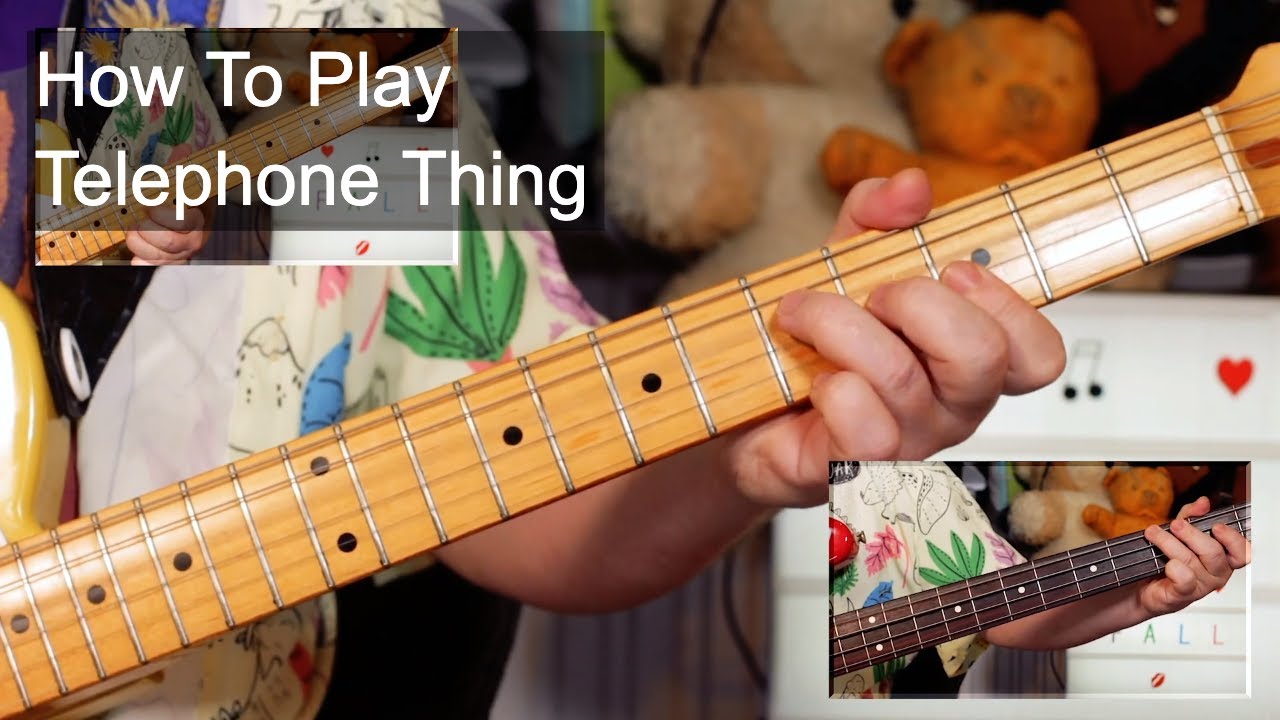'Telephone Thing' The Fall Guitar & Bass Lesson - YouTube