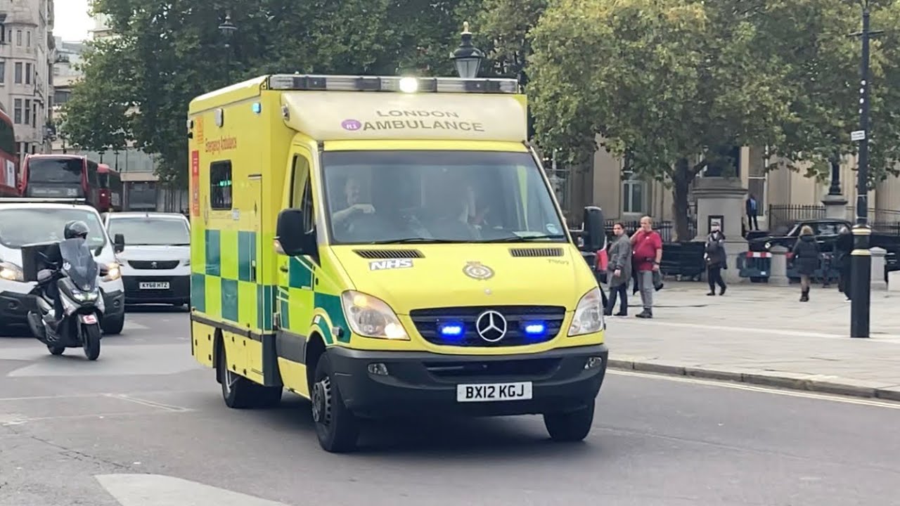 London Ambulance Service compilation First responders and Ambulances ...