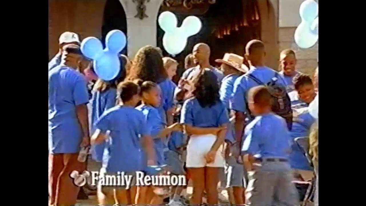 Walt Disney World Resort Family Reunion Television Commercial (1999) - YouTube