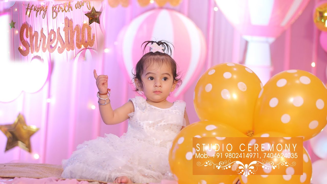 Ist Birthday Cerebration of Punjabi cute Baby Shreshta By Studio ...