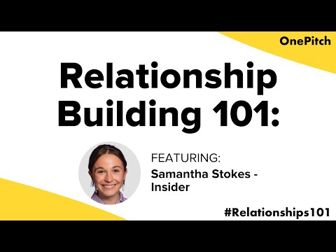 Samantha Stokes, Senior Reporter at Insider | Relationship Building 101