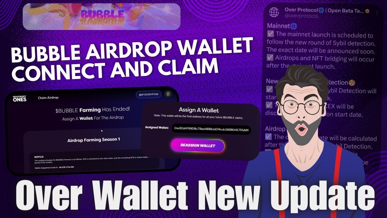 Bubble Rangers Airdrop Claim | Over Wallet New Update | bubble rangers ...