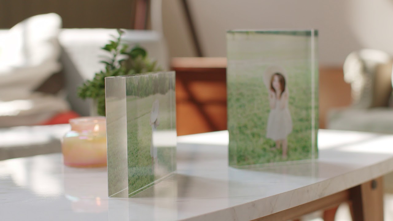 Acrylic Blocks & Wall Decor by Nations Photo Lab - YouTube