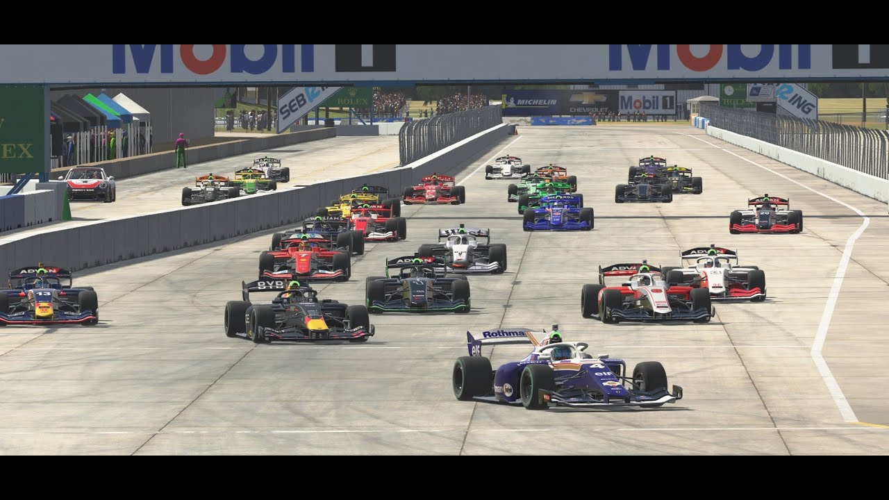 iRacing Motorsport Simulator - Super Formula (fixed setups) - Sebring ...