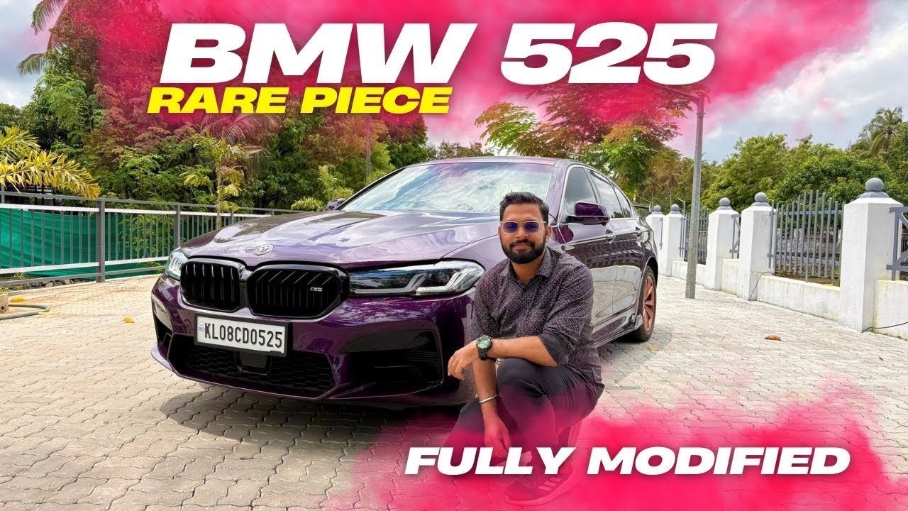 കേരളത്തിലെ youngest BMW 525 D owner🔥 ️| Fully modified Bmw | Full kit ...