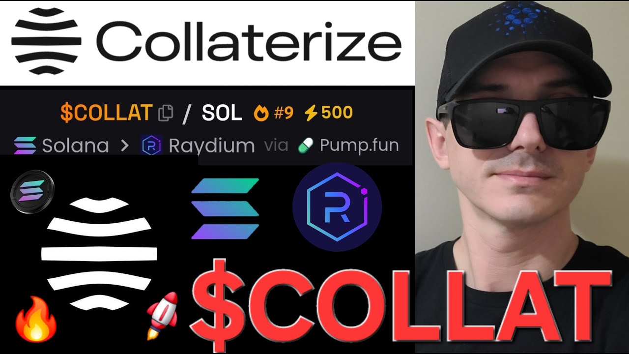 $COLLAT - COLLATERIZE TOKEN CRYPTO COIN HOW TO BUY COLLAT SOL SOLANA RWAs RAYDIUM BLOCKCHAIN ...