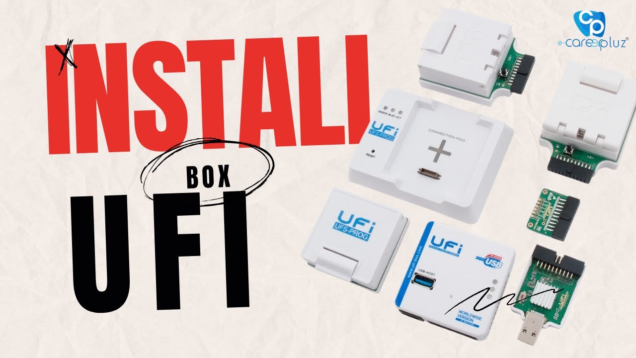 UFI box software install and explanation. - YouTube