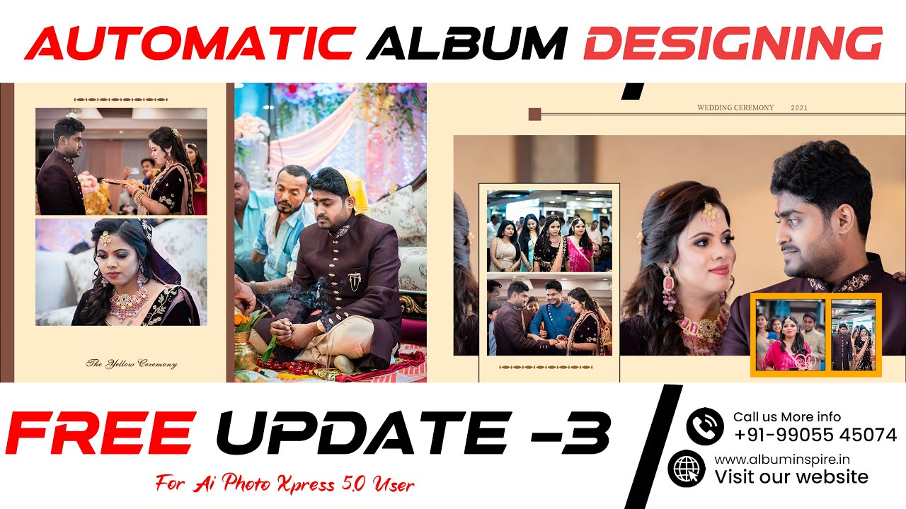 #albuminspire Auto Album Designing Made Easy with AI Photo Xpress Gold ...