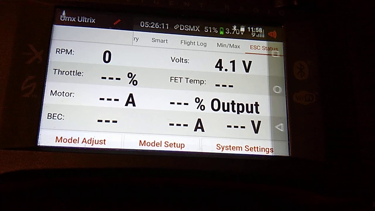 Telemetry on umx Ultrix - YouTube