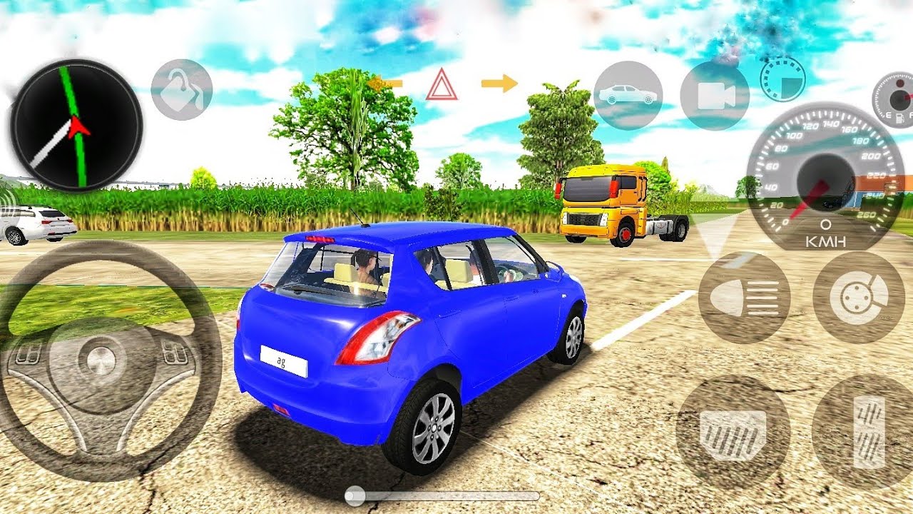 Indian Car Simulator | Part 2 | Car Wala Game | 3d Car | Lang Road ...